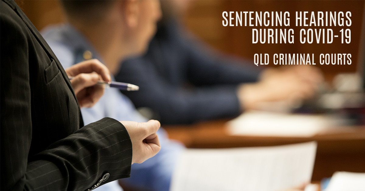 Criminal Sentencing During COVID-19 | Gilshenan & Luton