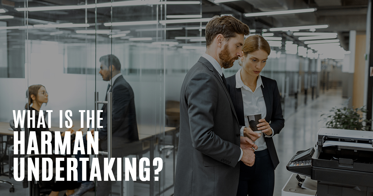 Obligations Under the Harman Undertaking | Gilshenan & Luton