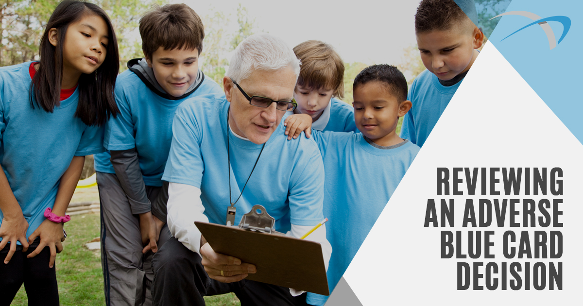 Reviewing Blue Card Decisions | Gilshenan & Luton