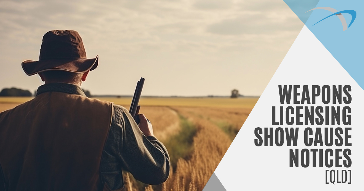 Weapons Licensing Show Cause Requests