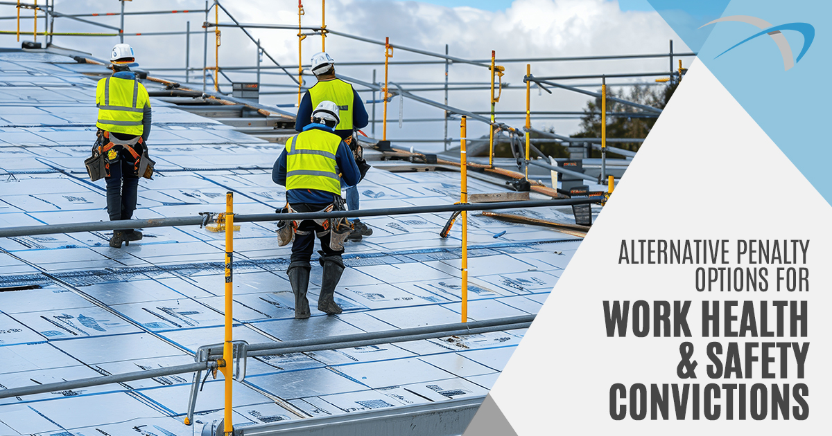 Alternative Penalties Under WHS Act 2011 (QLD)